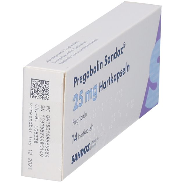 Pregabalin Sandoz® 25 mg 14 St - shop-apotheke.com