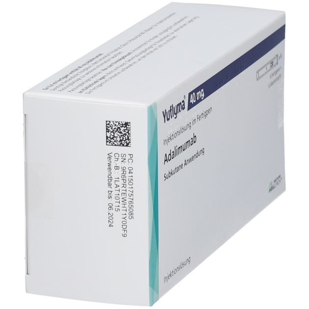 YUFLYMA 40 mg/0,4 ml Inj.-Lösung im Fertigpen 6 St - shop-apotheke.com