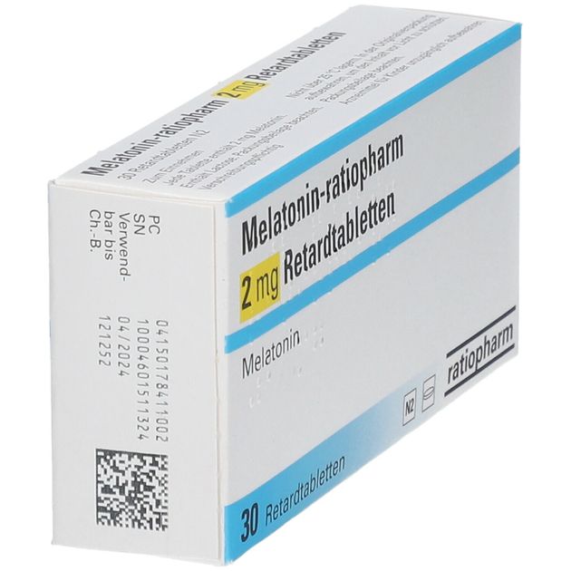 Melatonin-ratiopharm® 2 mg 30 St - shop-apotheke.com