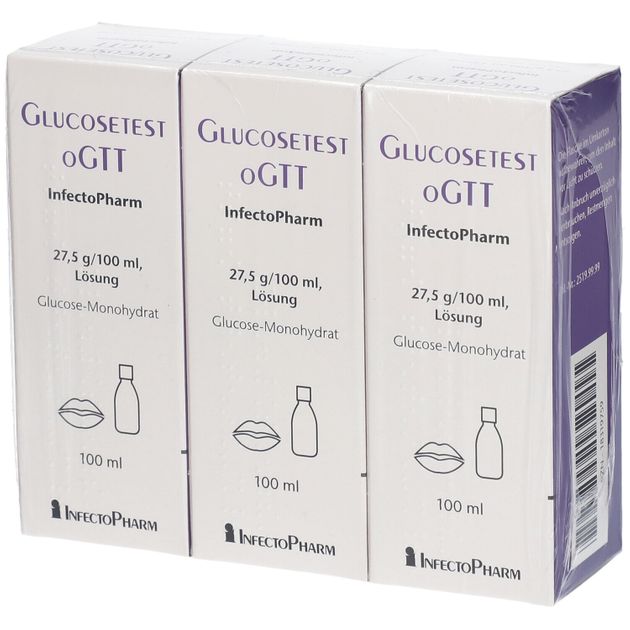 Glucosetest oGTT InfectoPharm 3x100 ml - shop-apotheke.com