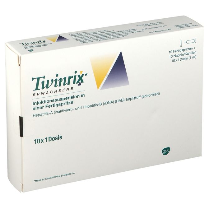 Twinrix Erwachsene Impfdosis 10x1 St - shop-apotheke.com