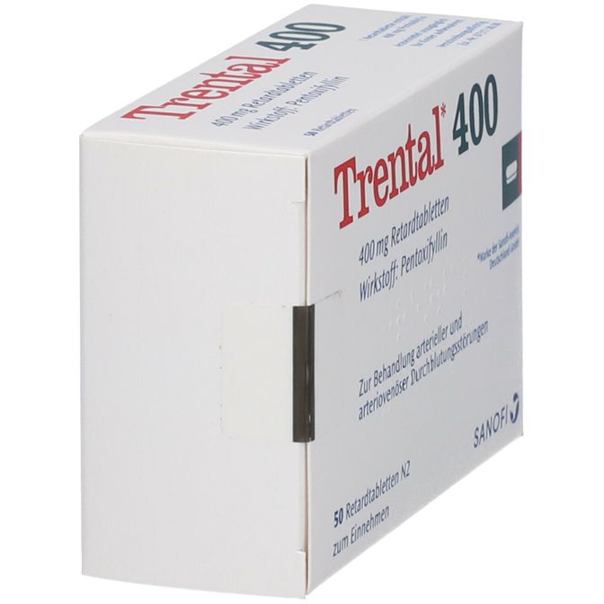 Trental 400 mg Retard 50 St - shop-apotheke.com