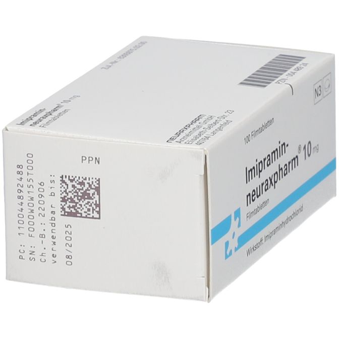 Imipramin-neuraxpharm® 10 mg 100 St - shop-apotheke.com