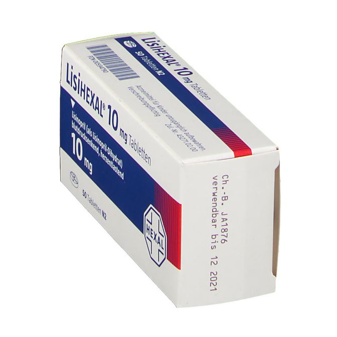 LisiHEXAL® 10 mg 50 St - shop-apotheke.com