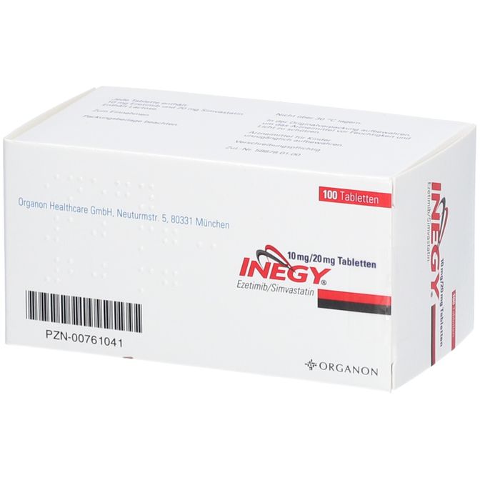 INEGY® 10 mg/20 mg 100 St - shop-apotheke.com