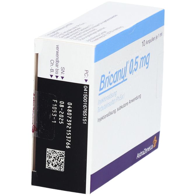 Bricanyl® 0,5 mg 10x1 ml - shop-apotheke.com