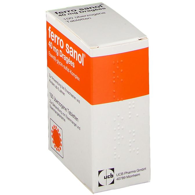 ferro sanol® 40mg 100 St - shop-apotheke.com