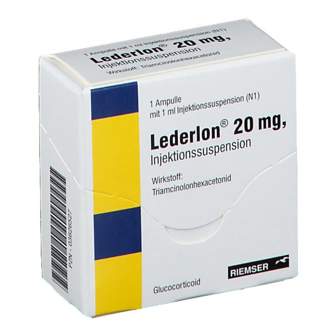 Lederlon® 20 mg 1 ml - shop-apotheke.com