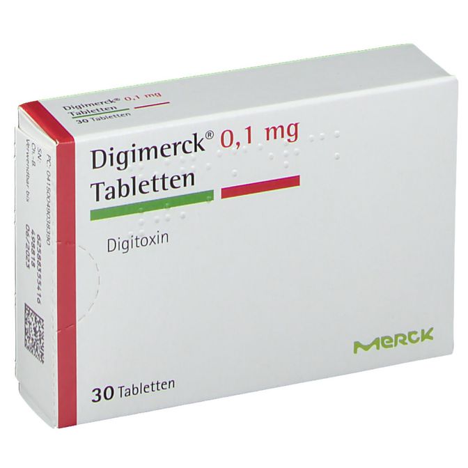Digimerck® 0,1 mg 30 St - shop-apotheke.com