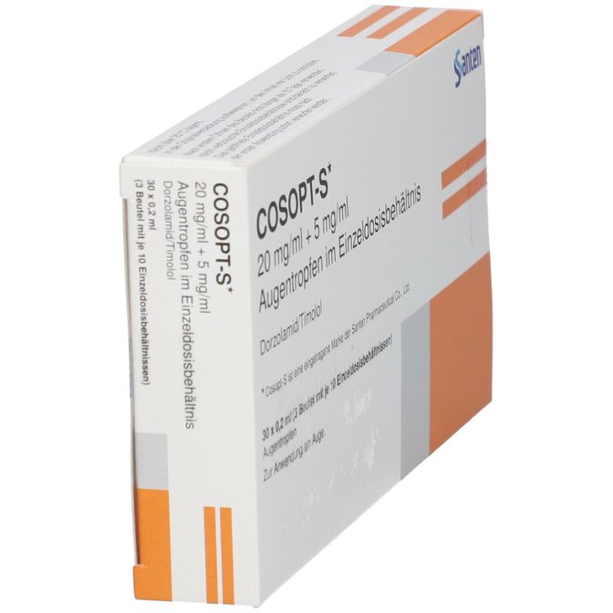 Cosopt-S 20 mg/ml + 5 mg/ml 30x0,2 ml - shop-apotheke.com