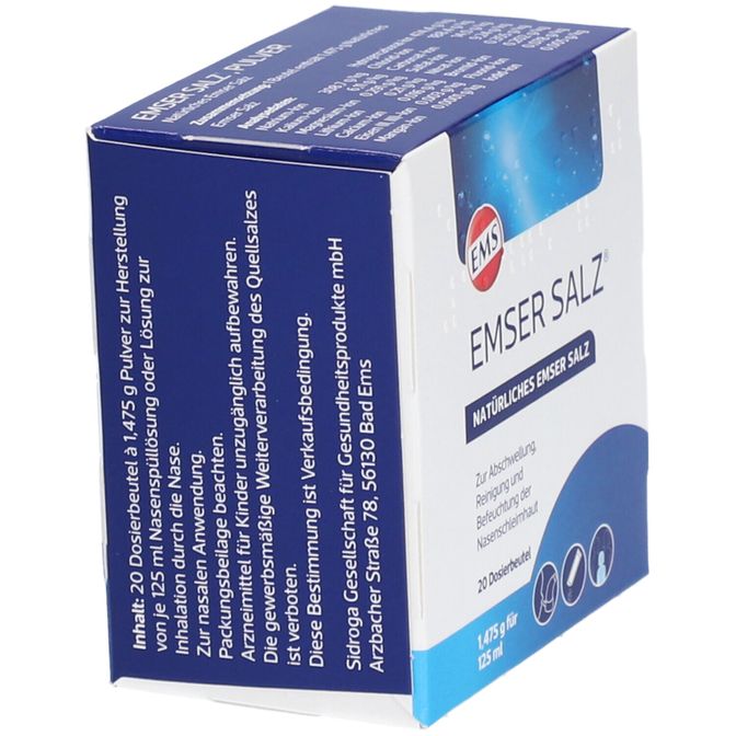 EMSER SALZ® 1,475g Pulver 20 St - shop-apotheke.com