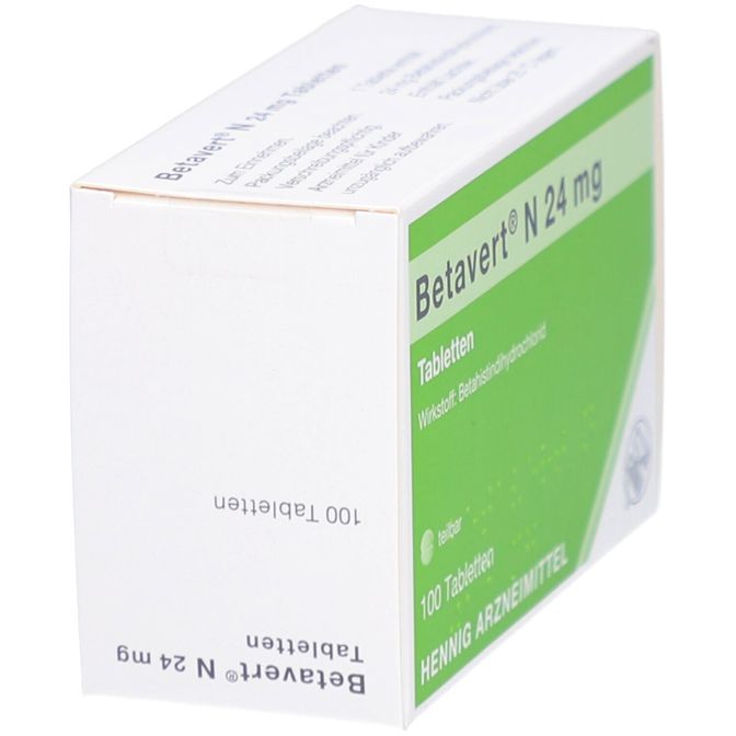 Betavert® N 24 mg 100 St - shop-apotheke.com