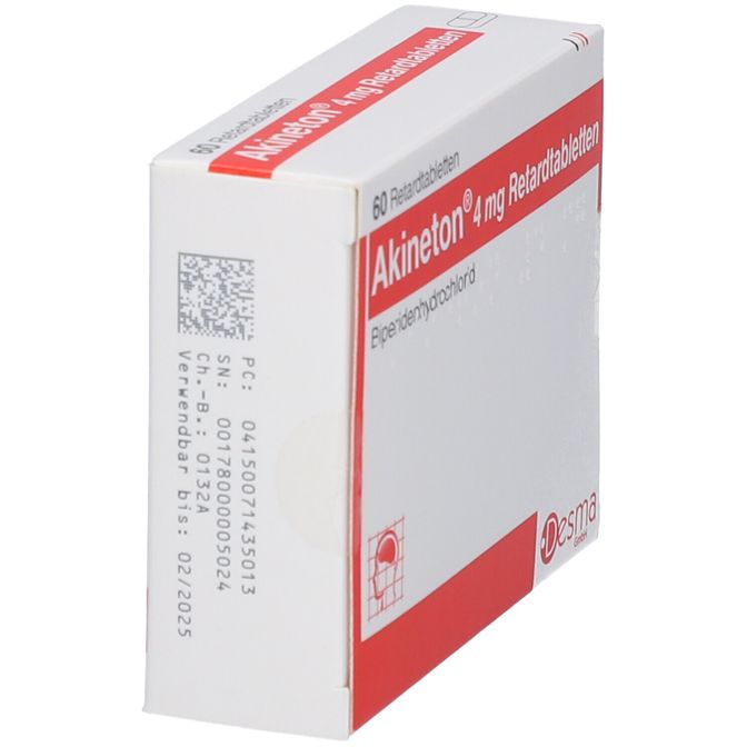 Akineton® 4 mg 60 St - shop-apotheke.com