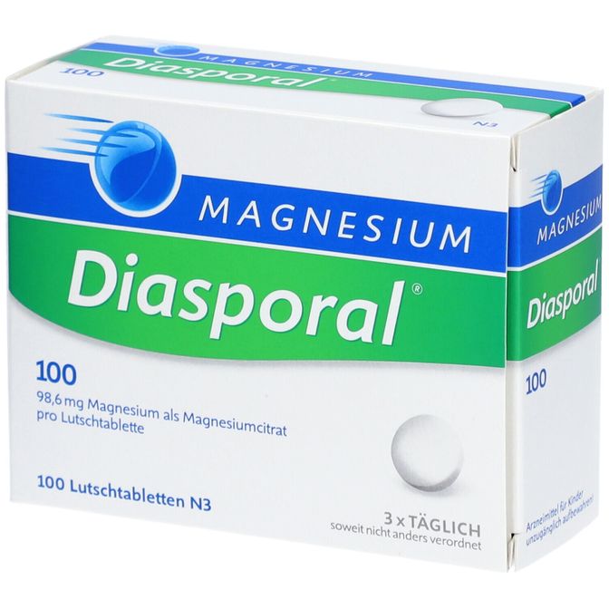 Magnesium-Diasporal® 100 Lutschtabletten 100 St - shop-apotheke.com