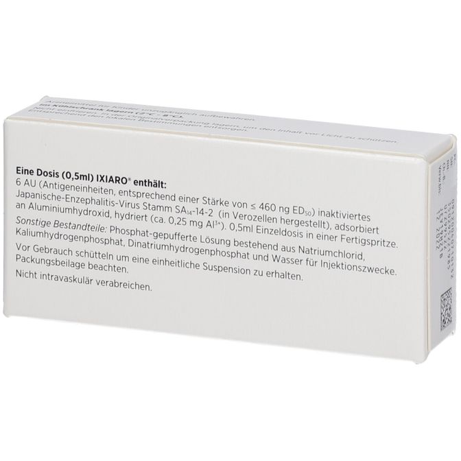 Ixiaro 0,5 ml - shop-apotheke.com