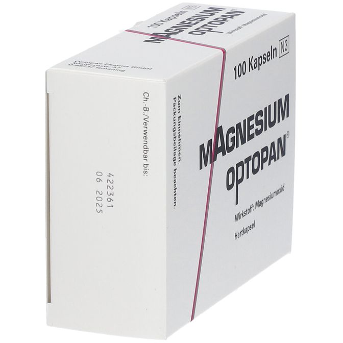 Magnesium-Optopan® Kapseln 100 St - shop-apotheke.com