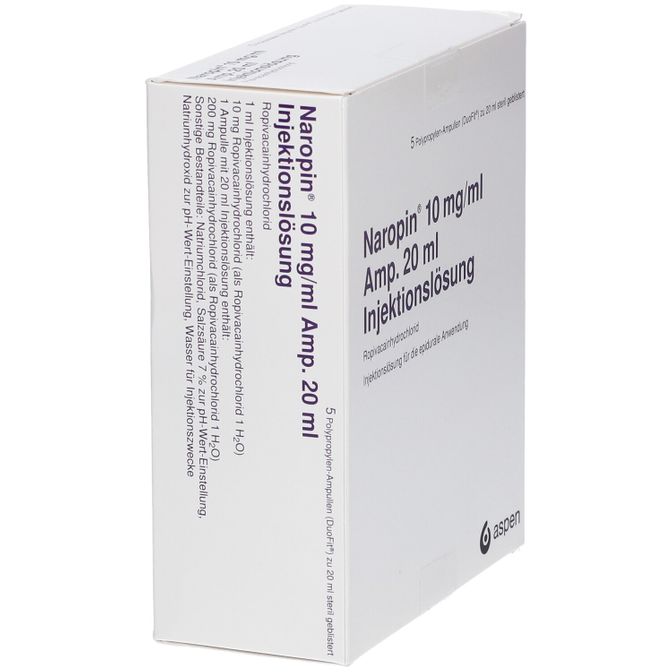 Naropin® 10 mg/ml Amp. 5x20 ml - shop-apotheke.com