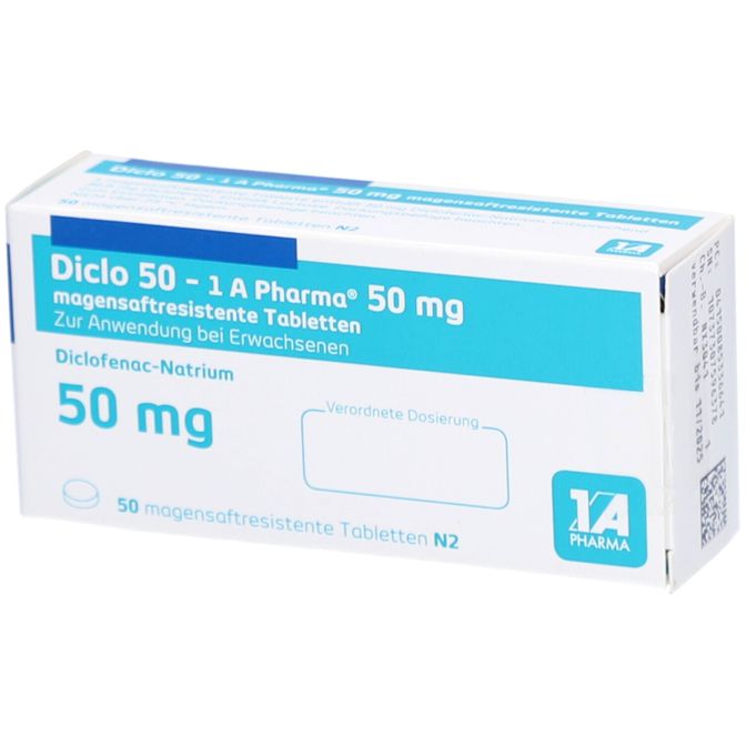 Diclo 50 - 1 A Pharma® 50 St - shop-apotheke.com