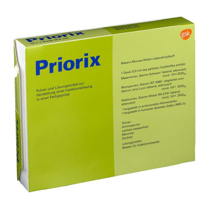 Priorix: Impfstoff | Shop Apotheke