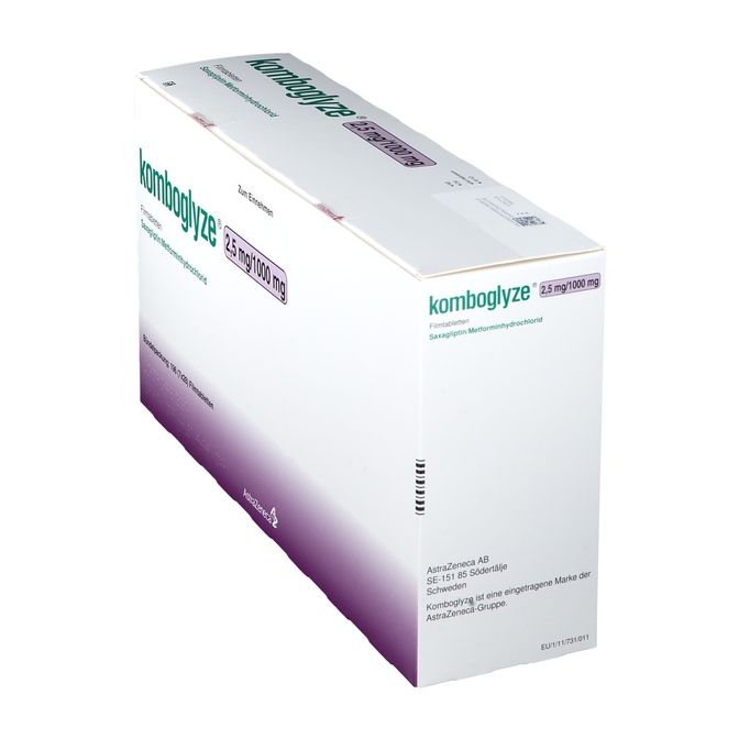 Komboglyze® 2,5 mg/1000 mg 196 St - shop-apotheke.com