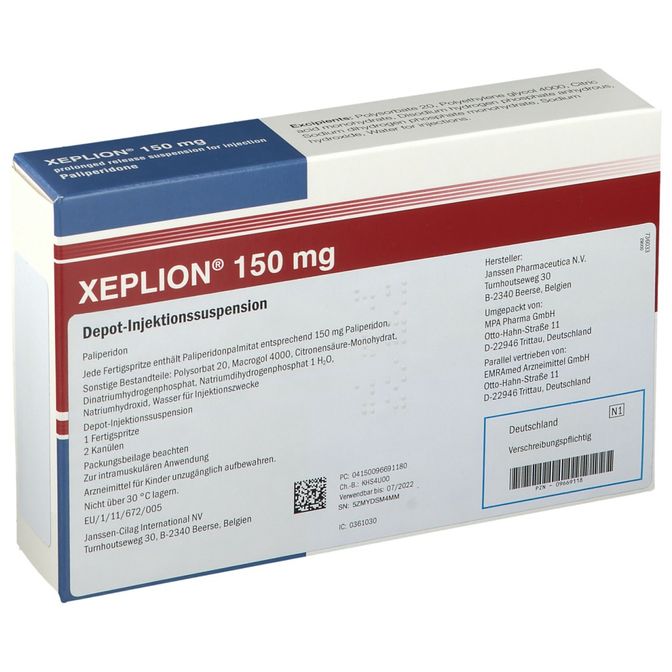 Xeplion 150 mg 1 St - shop-apotheke.com