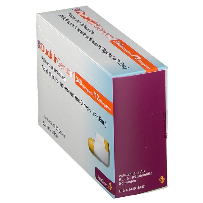 Duaklir® Genuair 340 µg/12 µg 1 St - shop-apotheke.com