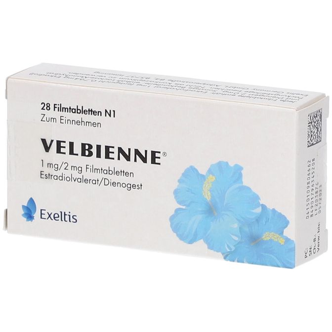 VELBIENNE® 1 mg/2 mg 28 St - shop-apotheke.com