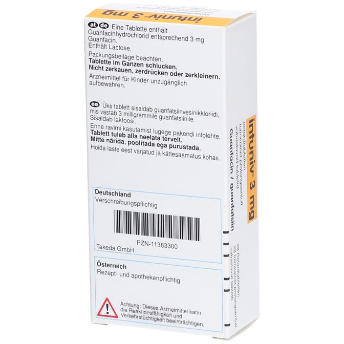 Intuniv® 3 mg 28 St - shop-apotheke.com