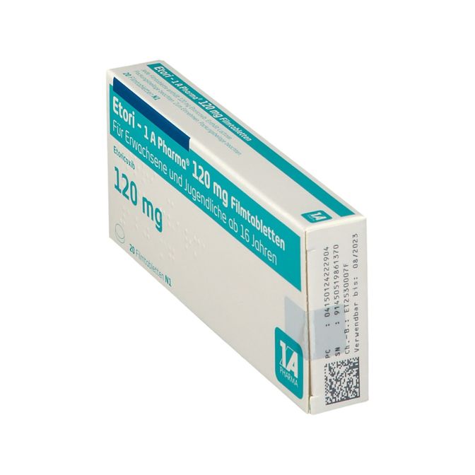Etori - 1 A Pharma® 120 mg 20 St - shop-apotheke.com