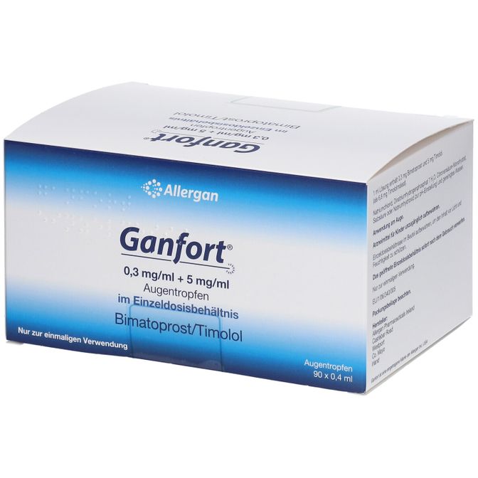 Ganfort 0,3 mg/ml + 5 mg/ml AT 90x0,4 ml - shop-apotheke.com