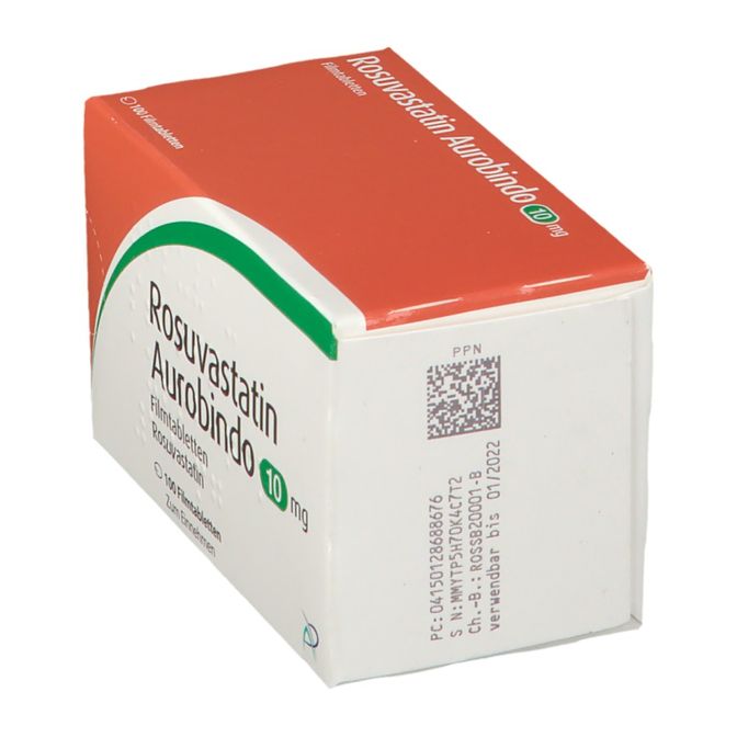 Rosuvastatin Aurobindo 10 mg 100 St - shop-apotheke.com