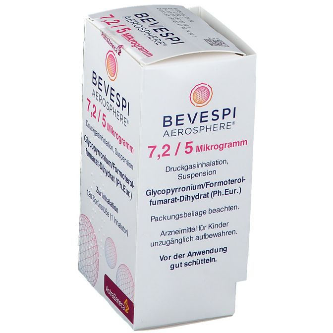 Bevespi® Aerosphere 7,2 µg/5 µg 1 St - shop-apotheke.com