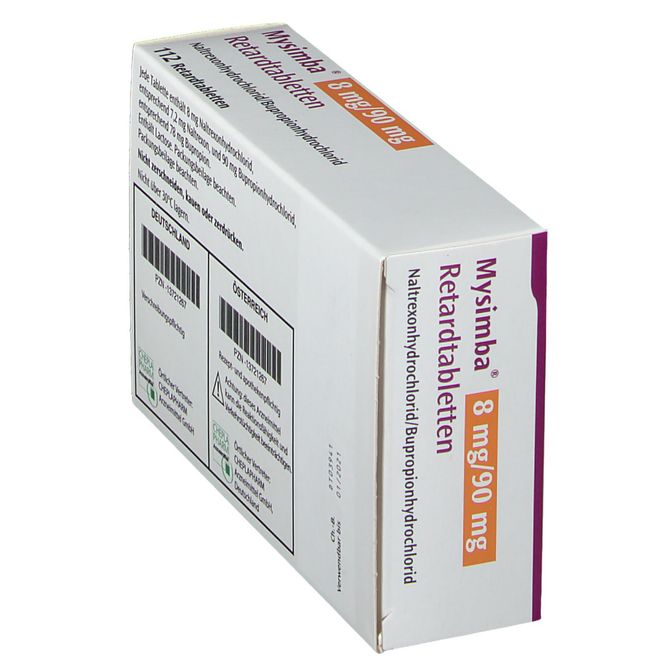 MYSIMBA 8 mg/90 mg Retardtabletten 112 St - shop-apotheke.com