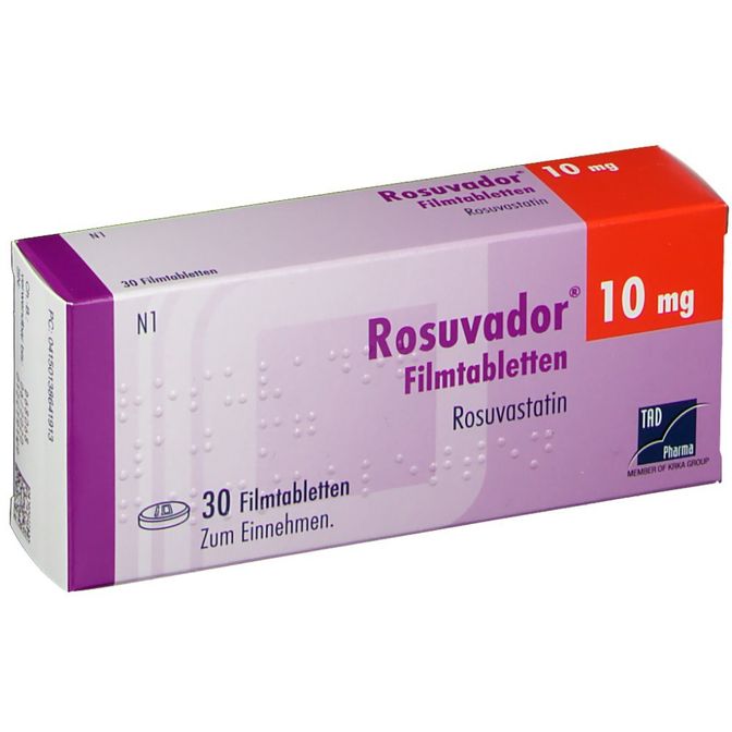 Rosuvador® 10 mg 30 St - shop-apotheke.com