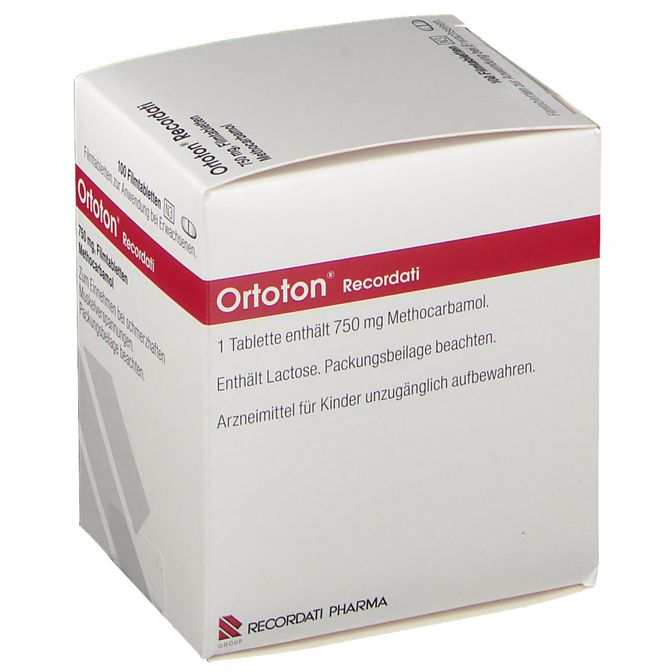 Ortoton® Recordati 750 mg 100 St - shop-apotheke.com