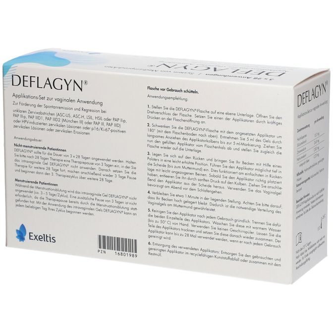 Deflagyn Set Vaginalgel 3 x 28 Anwendungen 3x1 St - shop-apotheke.com