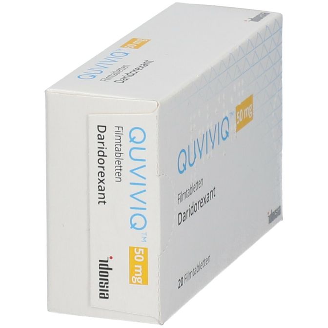 QUVIVIQ 50 mg Filmtabletten 20 St - shop-apotheke.com