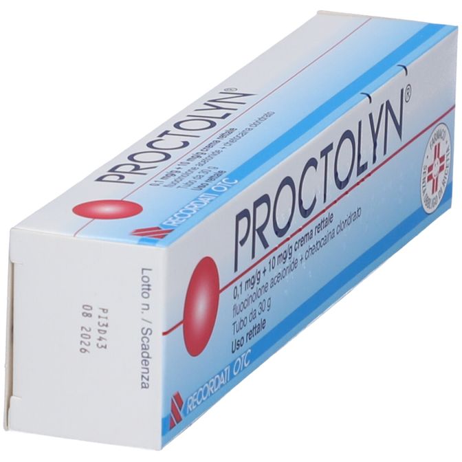 Proctolyn® 0,1 mg/g + 10 mg/g Crema Rettale 30 g | Redcare