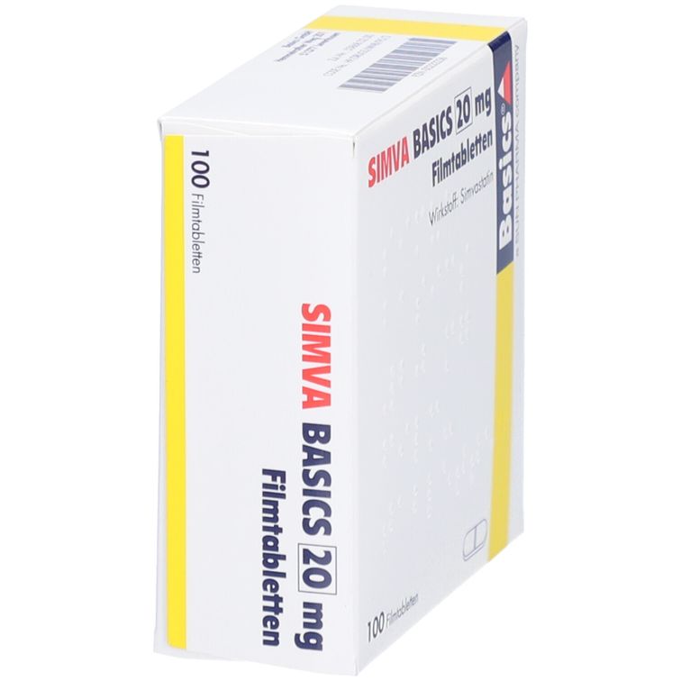 SIMVA BASICS 20 mg 100 St - shop-apotheke.com