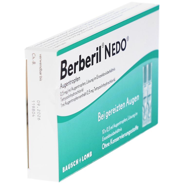 Berberil® N EDO® Einzeldosispipetten 10x0,5 ml - shop-apotheke.com