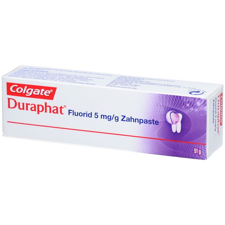 Colgate Duraphat Fluorid 5mg/g Zahnpaste 51 g - shop-apotheke.com