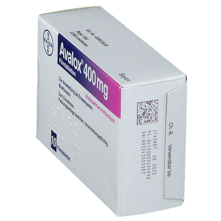 Avalox® 400 mg 10 St - shop-apotheke.com