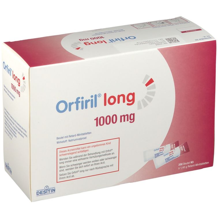 Orfiril® long 1000 mg 200 St - shop-apotheke.com