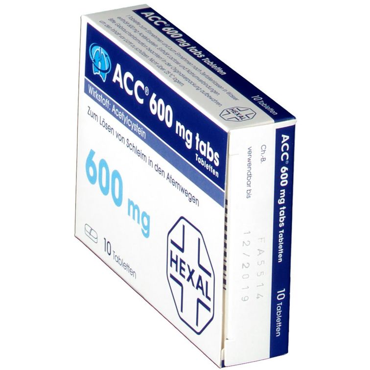 ACC® 600 mg tabs 10 St - shop-apotheke.com
