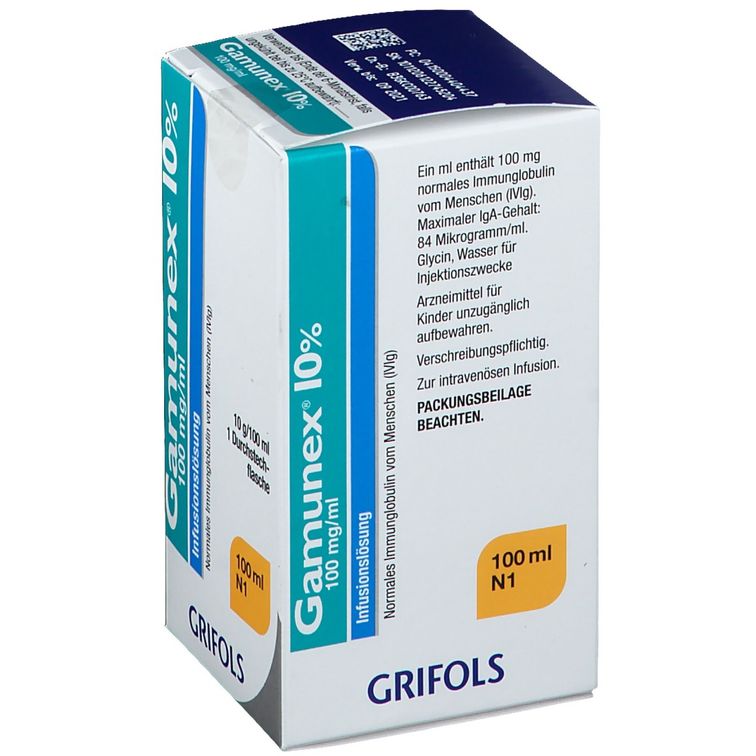 Gamunex® 10 % 100 mg/ml 100 ml - shop-apotheke.com