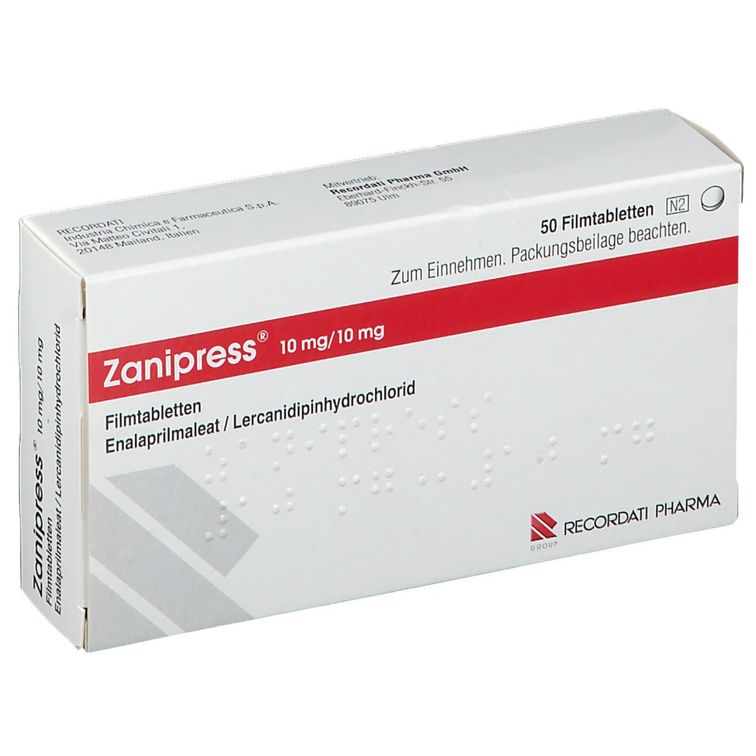 Zanipress® 10 mg/10 mg 50 St - shop-apotheke.com