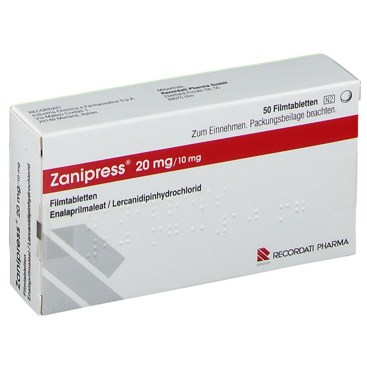 Zanipress® 20 mg/10 mg 50 St - shop-apotheke.com