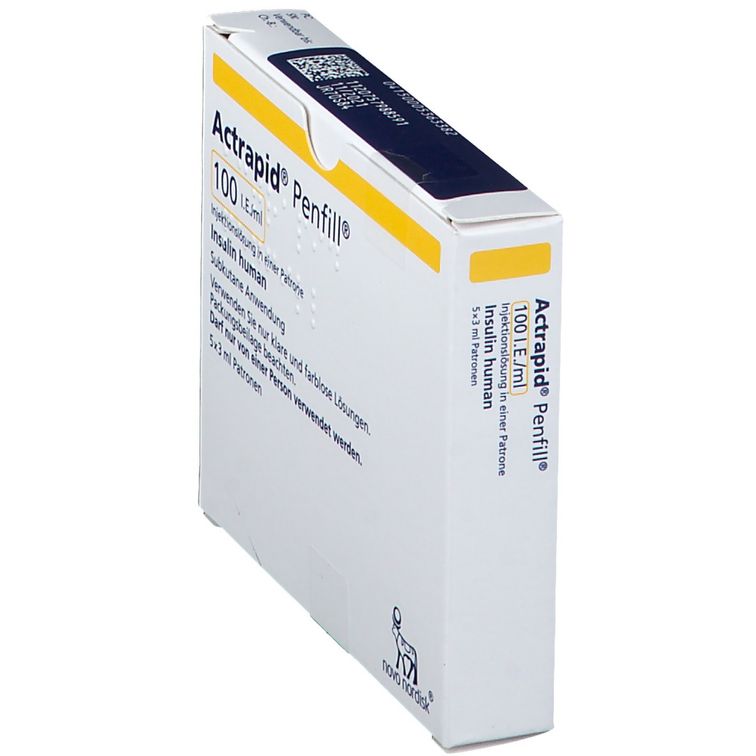 Actrapid® Penfill® 100 I.E./ml 5x3 ml - shop-apotheke.com
