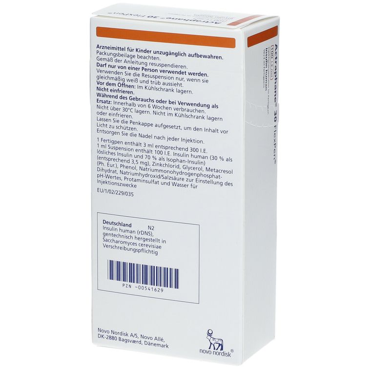 Actraphane® 30 FlexPen® 100 I.E./ml 10x3 ml - shop-apotheke.com