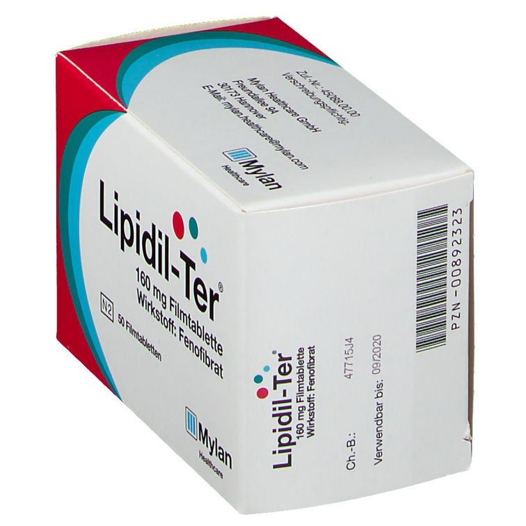 Lipidil-Ter® 160 mg 50 St - shop-apotheke.com